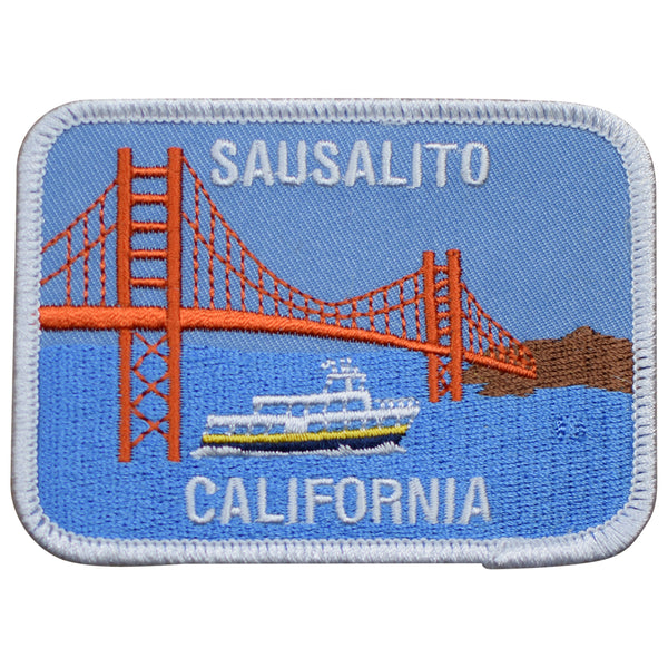 Sausalito Patch - California, Golden Gate Bridge, San Francisco 3.5" ( – Patch Parlor