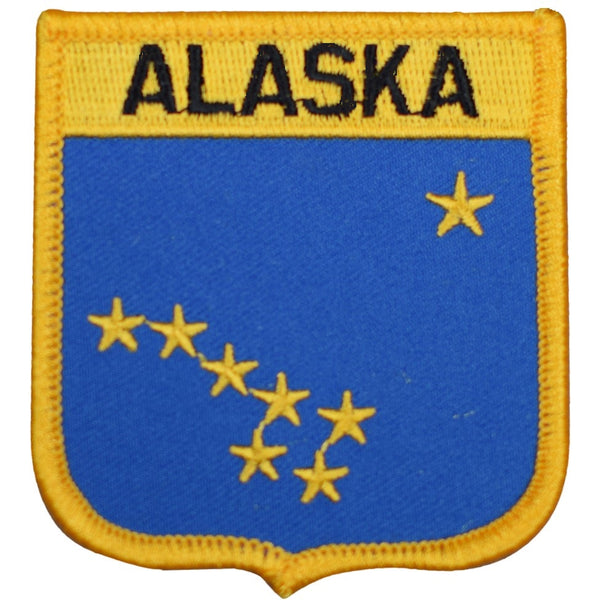 Alaska Patch - Juneau, Anchorage, AK Badge 2.75" (Iron on) – Patch Parlor